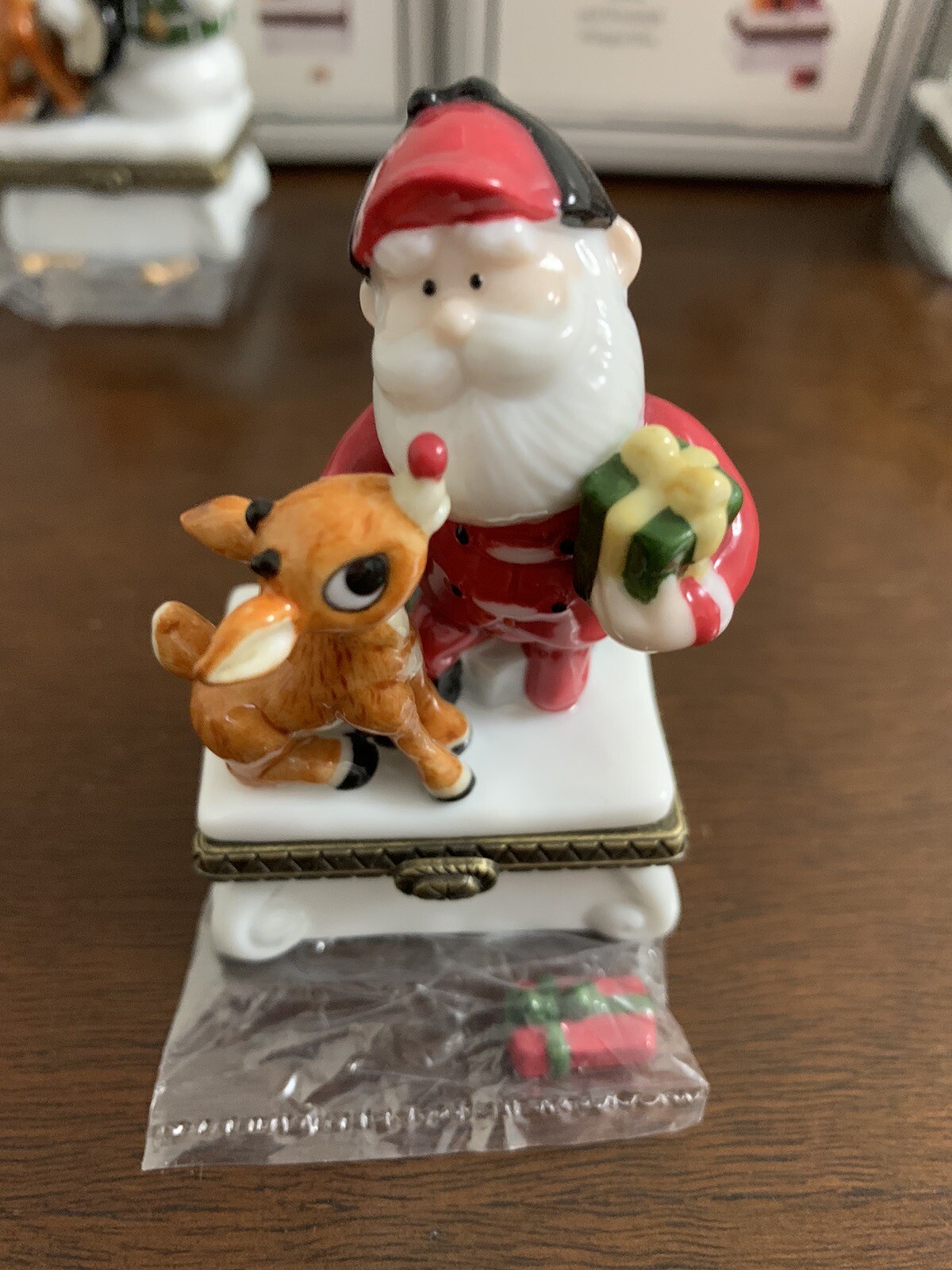 Midwest Of Cannon Falls Rudolph The Red Nosed Reindeer Trinket Boxes ...