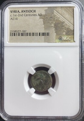 NGC Ancient City of Antioch 1st-2nd Century AD AE16 Genuine Roman ...
