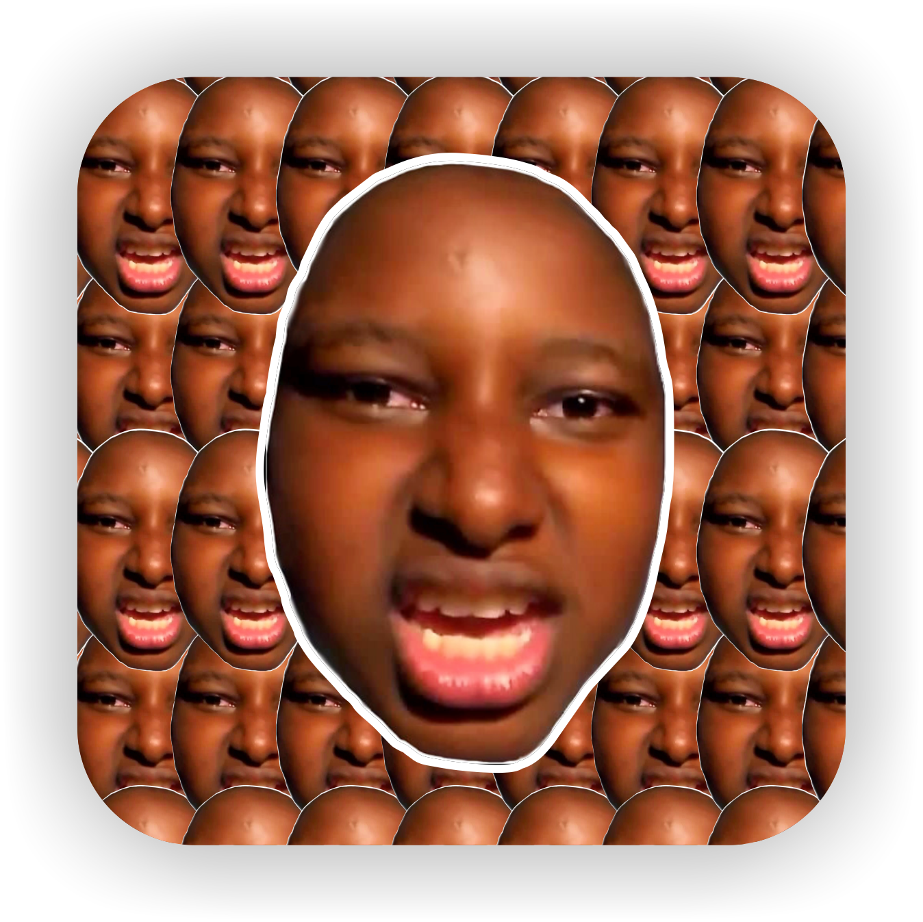 YEAH BOI! Funny Internet Video Chat gaming meme drink coaster, gift set ...