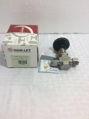 *NEW* HAM-LET H-300U-SS-HL-R-3/8-RS, 5,000 Psig@70F, Needle Valve 316 ...