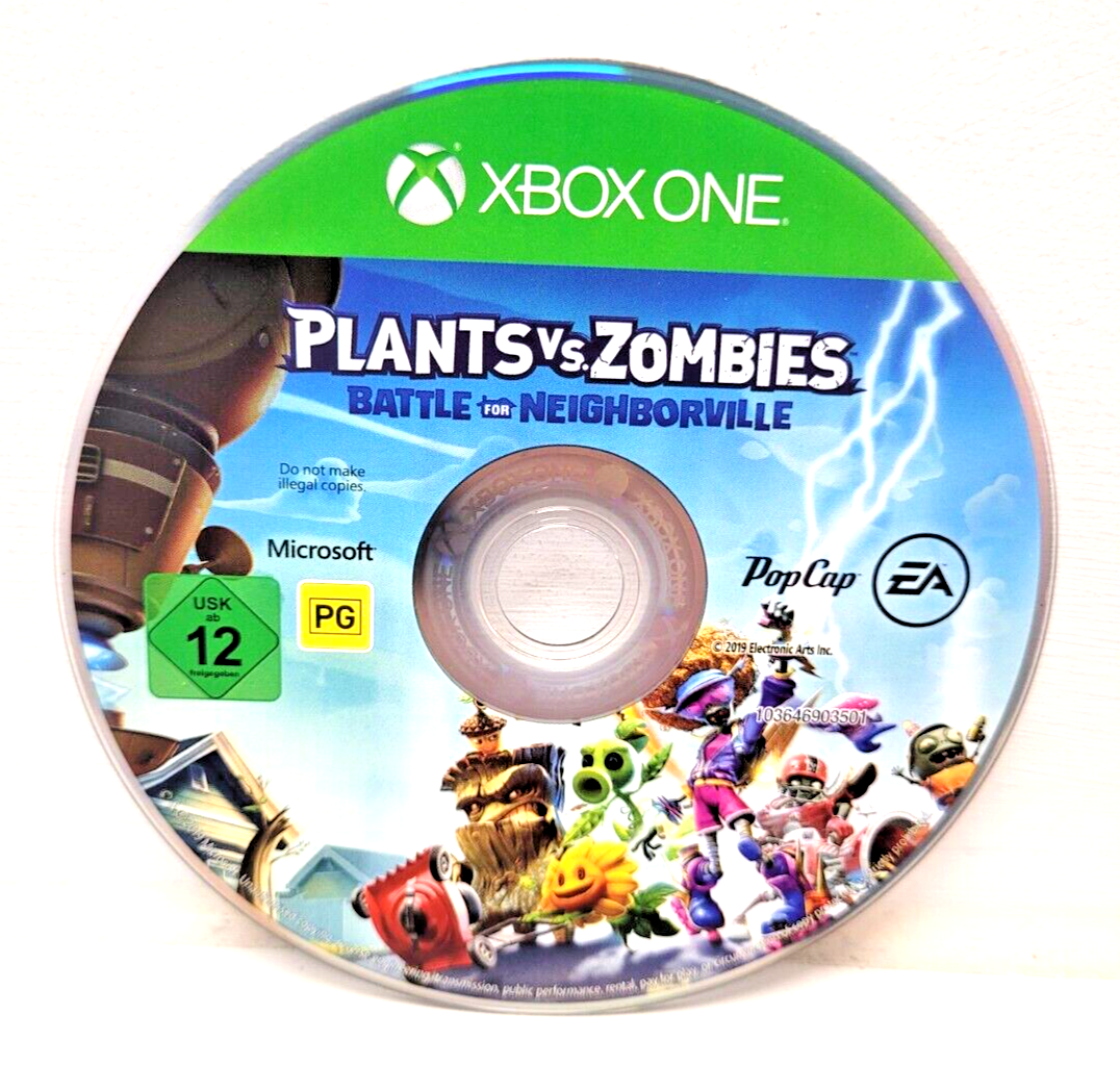 Plants Vs Zombies Battle for Neighborville Xbox One DISC ONLY (PLAYS ON ...