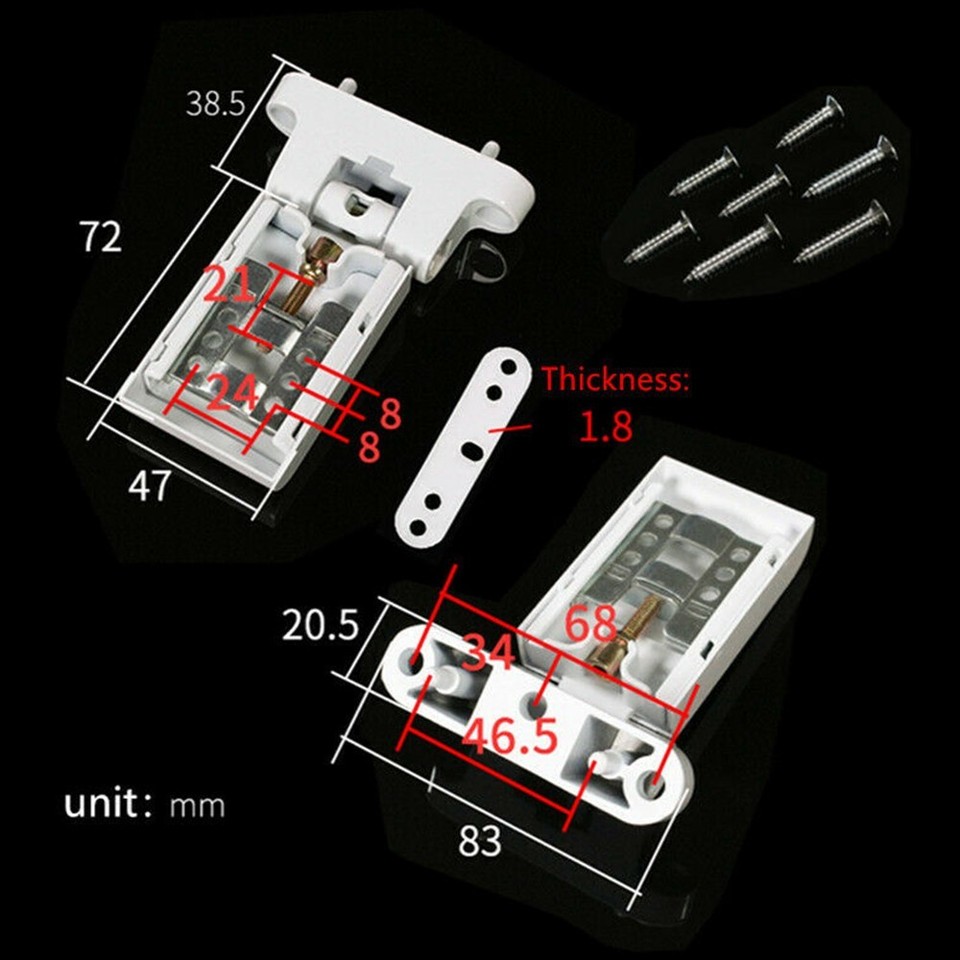 Door hinge White W/screw Upvc door hinges Door Flag Hinge PVC High ...