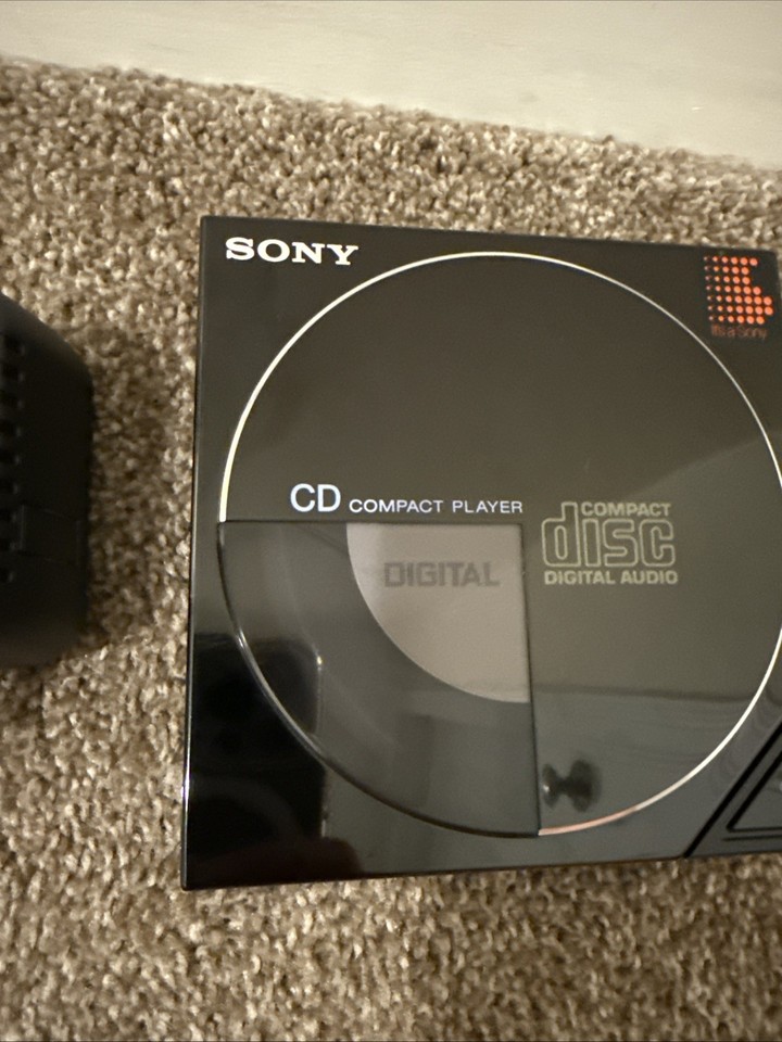 SONY D-5 D-50 Portable CD PLAYER Vintage 1984 1st Portable CD Player | eBay