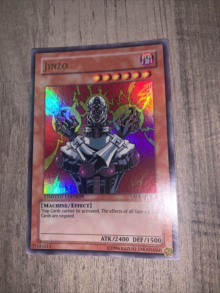 Yugioh Jinzo YAP1-EN007 Ultra Rare Limited Edition NM | eBay