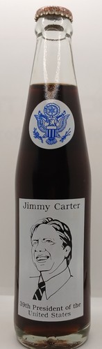 RARE 39th President Jimmy Carter Commemorative 10oz. Coke Bottle | eBay