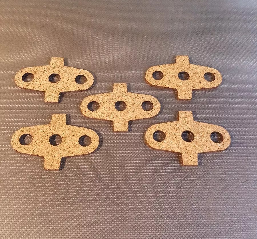 NATHAN P AIRCHIME HORN CORK GASKET CHIME LOCOMOTIVE RAILROAD TRAIN 5 ...