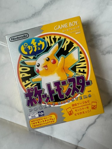 Boxed Japanese Pokemon Yellow Version Nintendo Game Boy Tested | eBay
