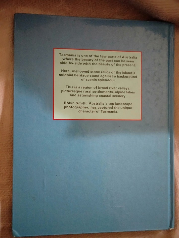 The Beauty Of Tasmania By Robin Smith & Alan Johnson | eBay Australia