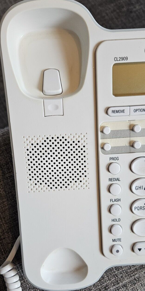 AT&T CL2909 Corded Speakerphone with Caller ID - White 90952117222| eBay