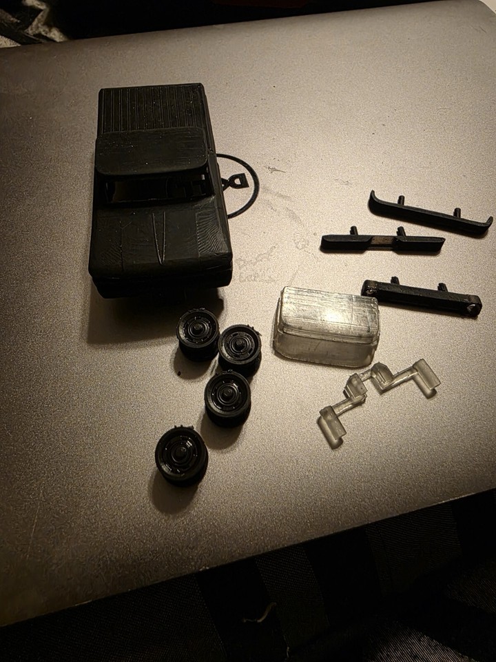 CUSTOM PRINTED SCHAPER STOMPER 4x4 1965 CHEVY BODY FITS A GEN 2 CHASSIS ...