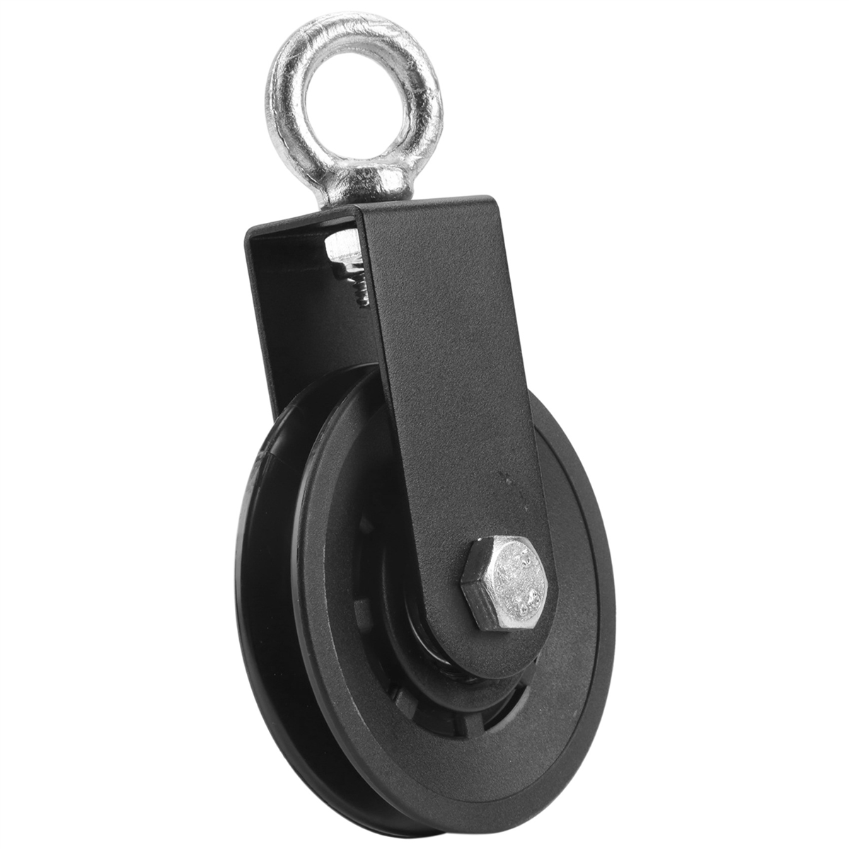 Heavy Duty Pulley, Fitness Pulley 360 degree Rotation Traction Wheel ...