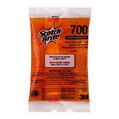 3M Scotch-Brite Quick Clean Griddle Cleaner Orange, 3.2 oz., Liquid ...