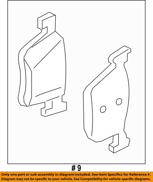 BMW OEM 2018 X3 Brake-front Pads 34106884497 for sale online | eBay
