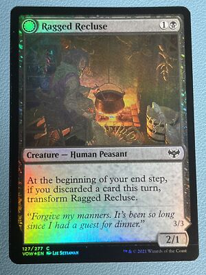 MTG Ragged Recluse Foil Innistrad VOW NM | eBay