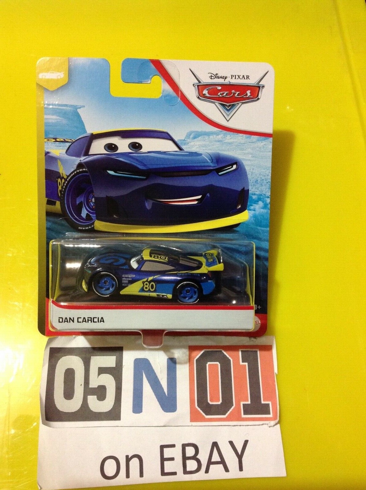 DISNEY PIXAR CARS NEXT-GEN PISTON CUP RACERS *DAN CARCIA* #80 NEW! VHTF ...
