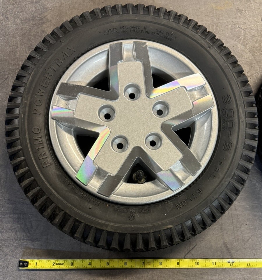 AIR Quantum Q6 Edge 2.0 wheelchair jazzy drive tires wheels Pr1mo 3 ...