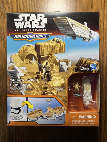 STAR WARS THE FORCE AWAKENS MICRO MACHINES FIRST ORDER STORMTROOPER ...