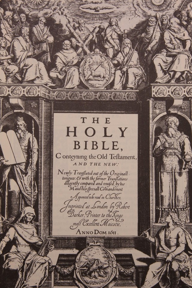 The Holy Bible: 1611 King James Version Reduced-Size by The by The ...