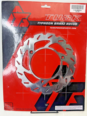 Tusk TK-733 Stainless Steel Typhoon Brake Rotor, Front | eBay