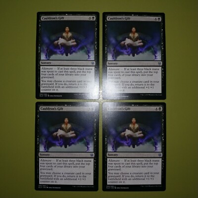 Cauldron's Gift x4 Throne of Eldraine 4x Magic the Gathering MTG | eBay
