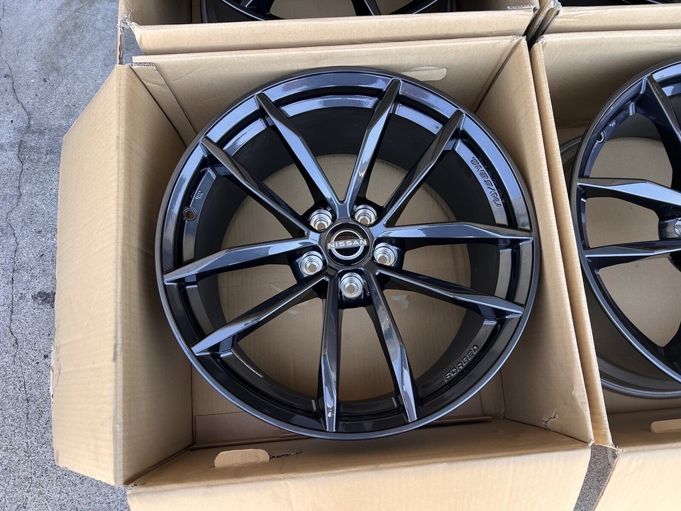 19" Nissan Z Performance Sport Rays Forged Engineering OEM Wheels Rims ...