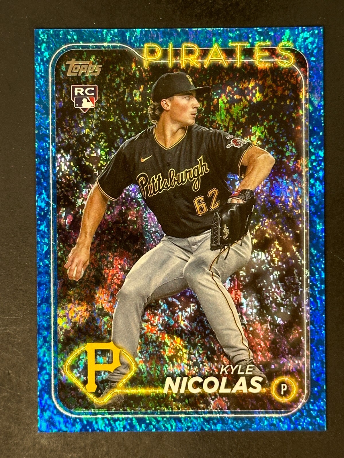 Kyle Nicolas 2024 Topps Series 2 Blue Foil /999 RC Rookie | eBay