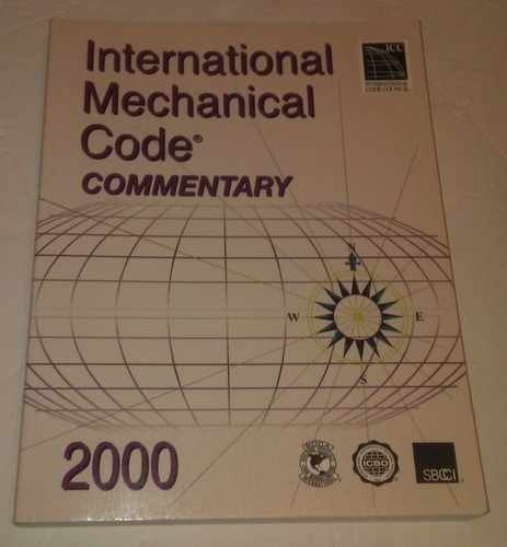 2000 International Mechanical Code Commentary International Code ...