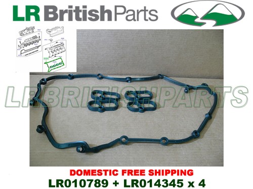 LAND ROVER VALVE COVER GASKET RANGE R. LR4 SPORT 5.0L LH LR010789 ...
