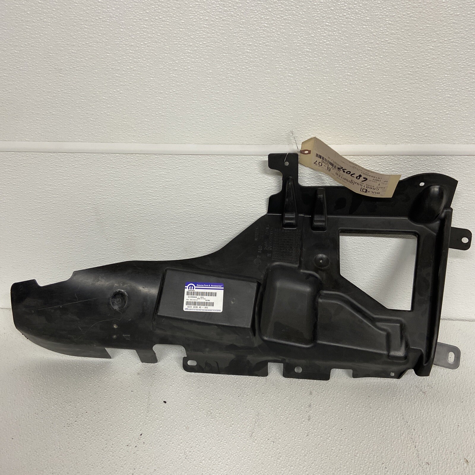 Fender Splash Shield Mopar 68036598AD for sale online | eBay