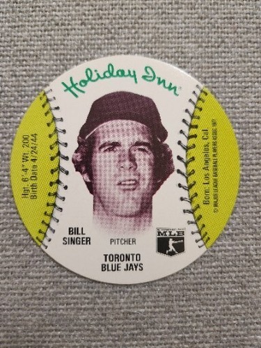 1977 MSA Holiday Inn Card/Disc Bill Singer Staple Marks | eBay