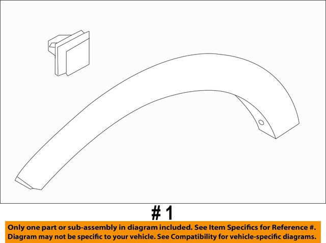 Kia OEM 2017 Sportage-fender Flare Left 87711D9000 for sale online | eBay