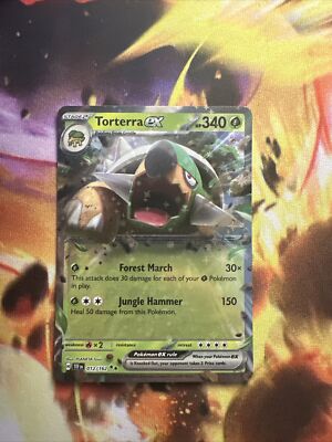 Torterra ex 12/162 Pokémon TCG Temporal Forces Scarlet Violet | eBay