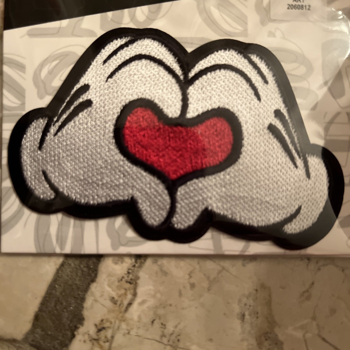 Mickey Mouse Hand Heart Drawing Disney | Jewelry | Mickey Mouse Hands