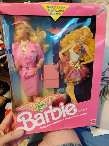 Flight Time Barbie Doll Gift Set 1989 Mattel 9584 74299095849| eBay