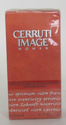 Cerruti Image Woman 50 mL / 1.7 Oz. Eau De Toilette Spray New in Box ...