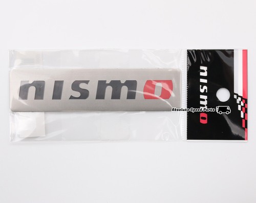 Nissan NISMO Silver Metal Badge Sticker Emblem | 99993-RN209 | Genuine ...