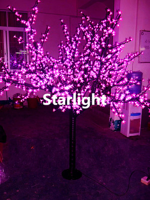 6.5ft Outdoor LED Christmas Light Cherry Blossom Tree Holiday Home ...