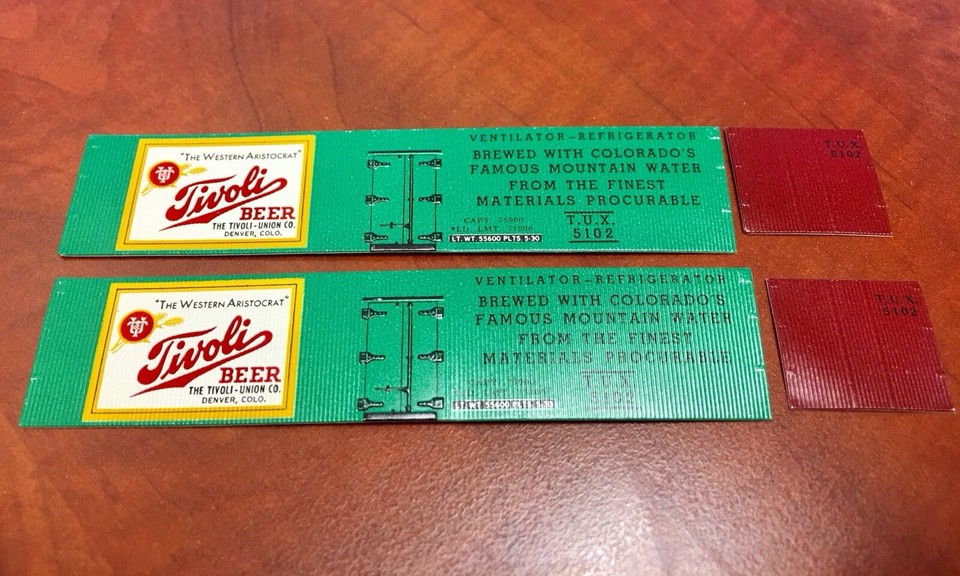 Embossed Reefer Car Sides Binkley Models & Laconia Industries Craftsman ...