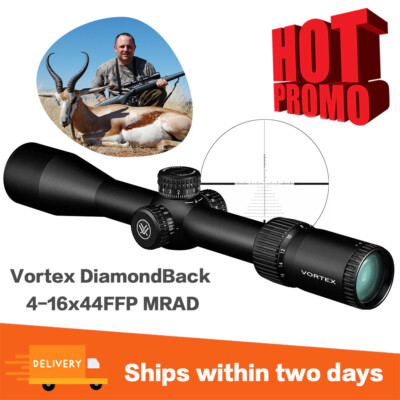 Vortex DiamondBack 4-16x44FFP MRAD Riflescope Ffp Ebr-2c Mrad Reticle ...