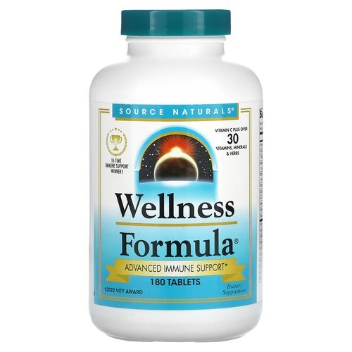 Source Naturals Wellness Formula Tablets - 180 Count for sale online | eBay