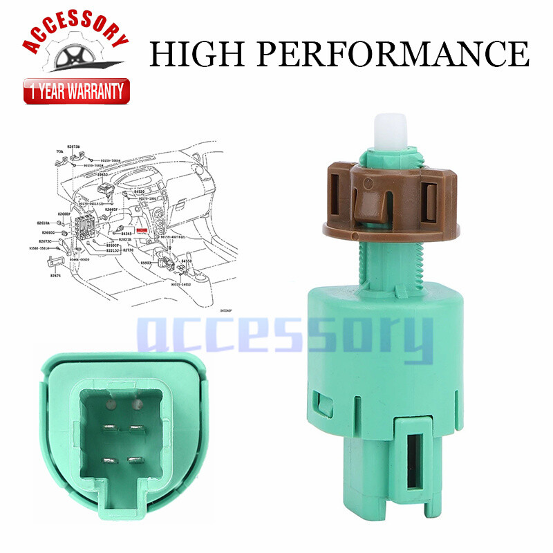 84340-69075 Brake Light Stoplamp Switch For Toyota RAV4 Lexus LX570 ...