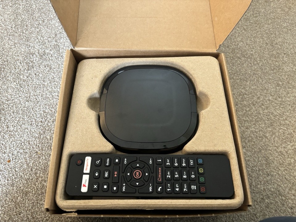 Netgem TV Free view Smart Tv Streaming Box 4K Netgem N7950-T2C-8-AB2 | eBay