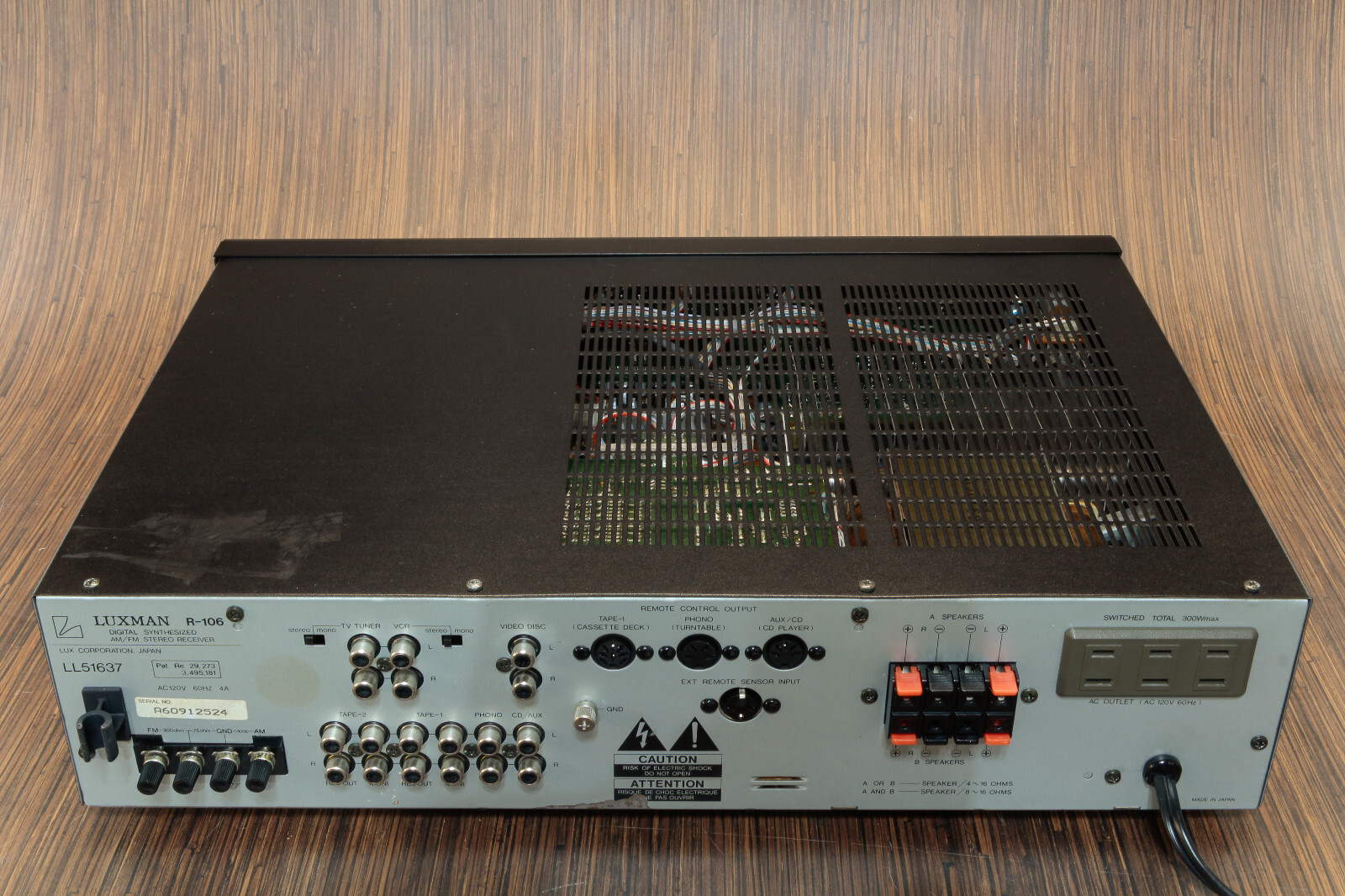 Luxman R-106 Vintage stereo receiver - Electronically restored - nice ...