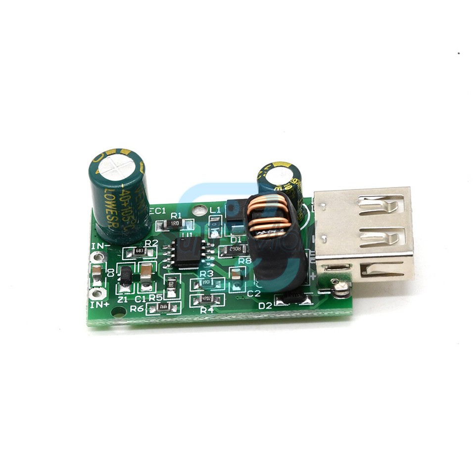 5V 2A USB Cell Phone Charging Module DC 8-90V to 5V Step-down Board for ...