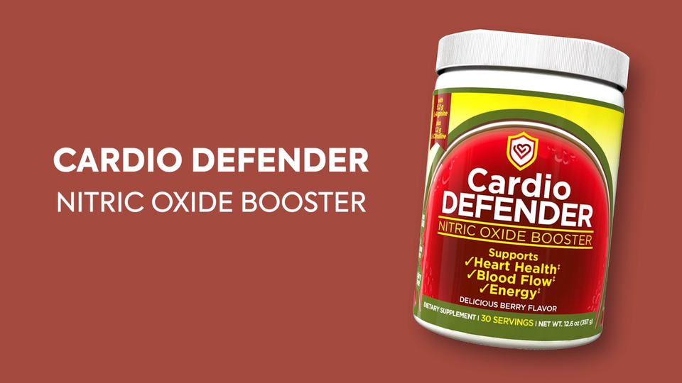 Cardio Defender - L-Arginine Powder Supports Cardio Health, Cholesterol ...