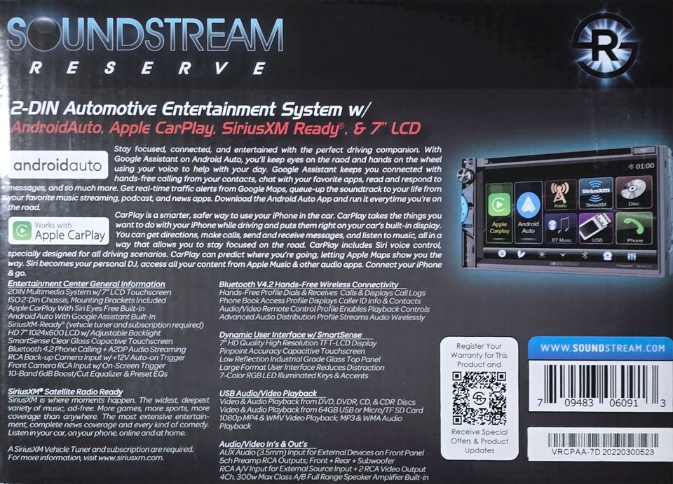 SoundStream Reserve Radio | eBay