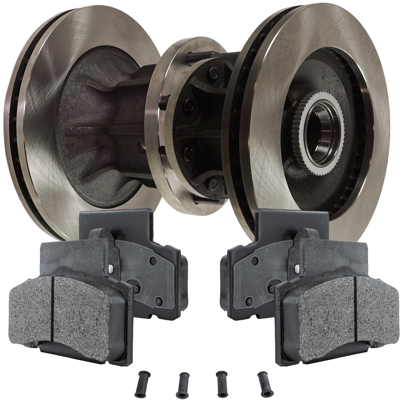 Front Brake Disc Rotors and Pads Kit for Chevy Express Van SaVana ...