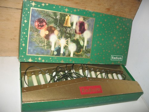 Alte Lichterkette 16 er Radium | eBay