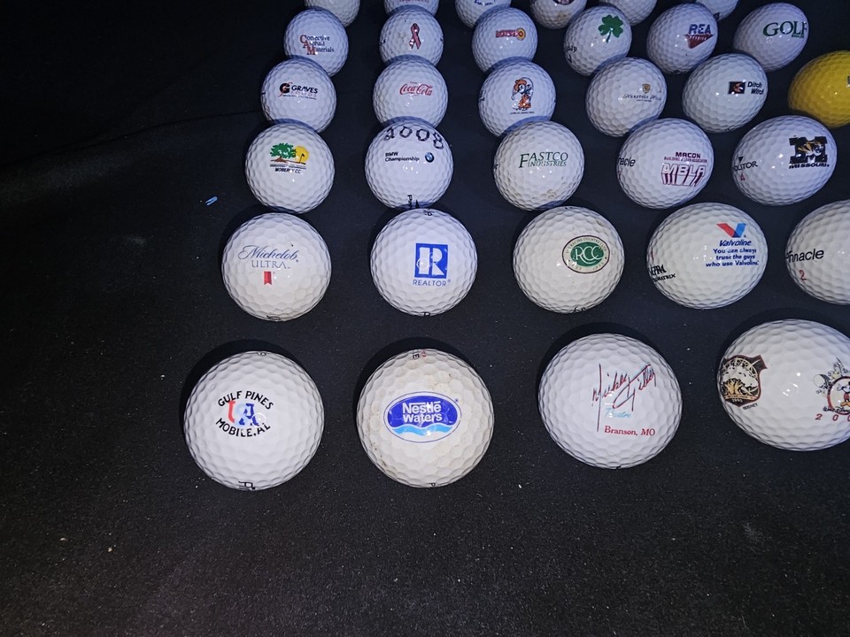 36 Pc Golf Ball Lot Logo Golf Course Souvenirs | eBay