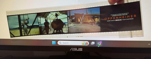 Oppenheimer 70mm IMAX Film Cell Strip Christopher Nolan | eBay